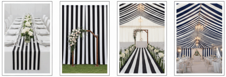 Patterns Wedding Trends Perfect Striped Wedding Ideas Blog16 – Wedding ...